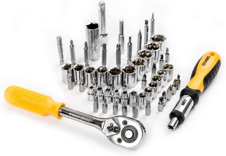 DEKOPRO 168pcs Socket Wrench Auto Repair Tool Combination Package Mixed ...
